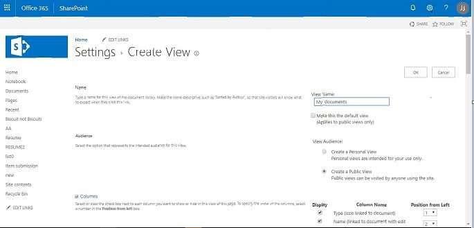 How to Create a Document Library with a Custom View